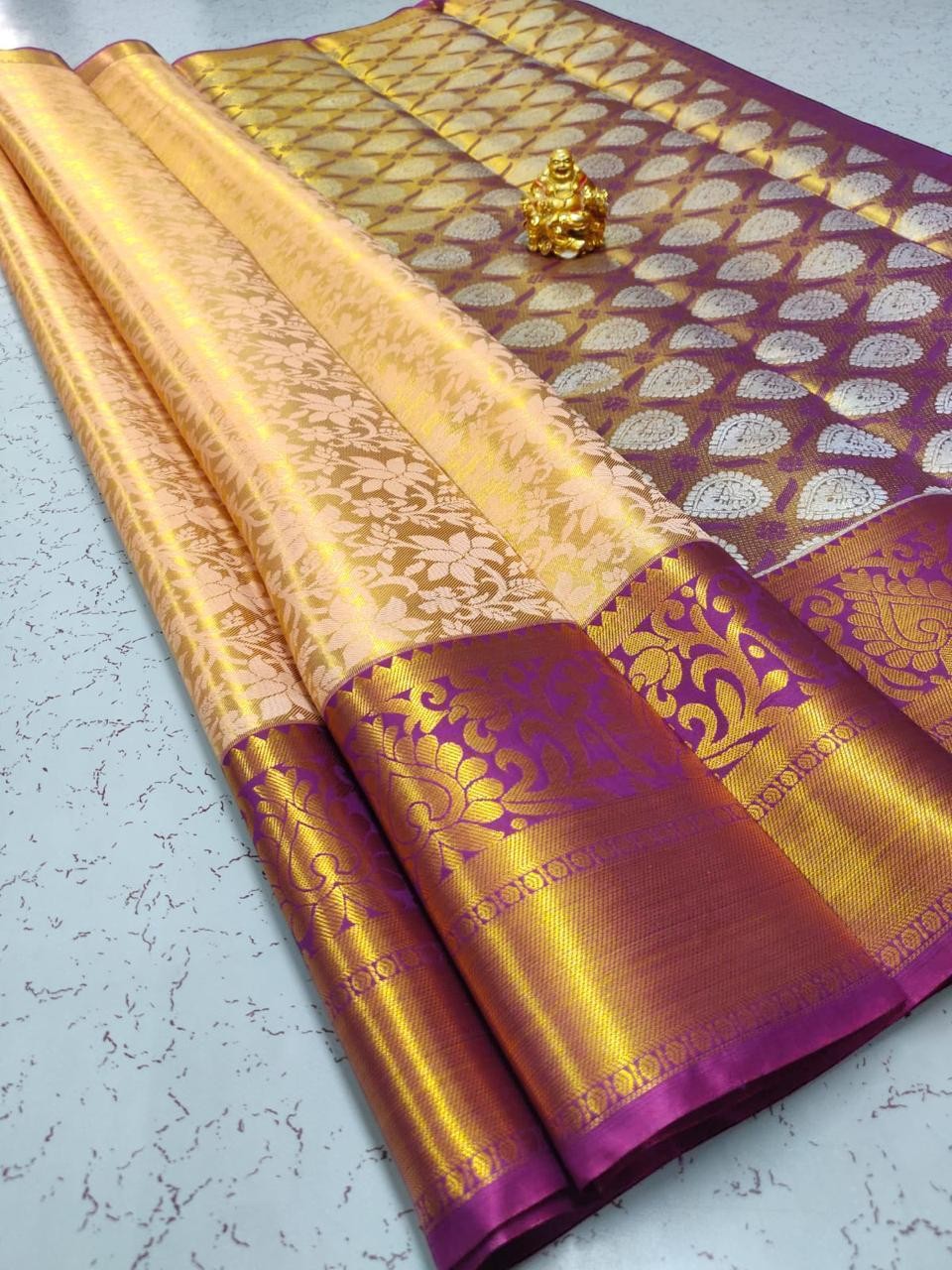 SEMI TISSUE SILK SAREE